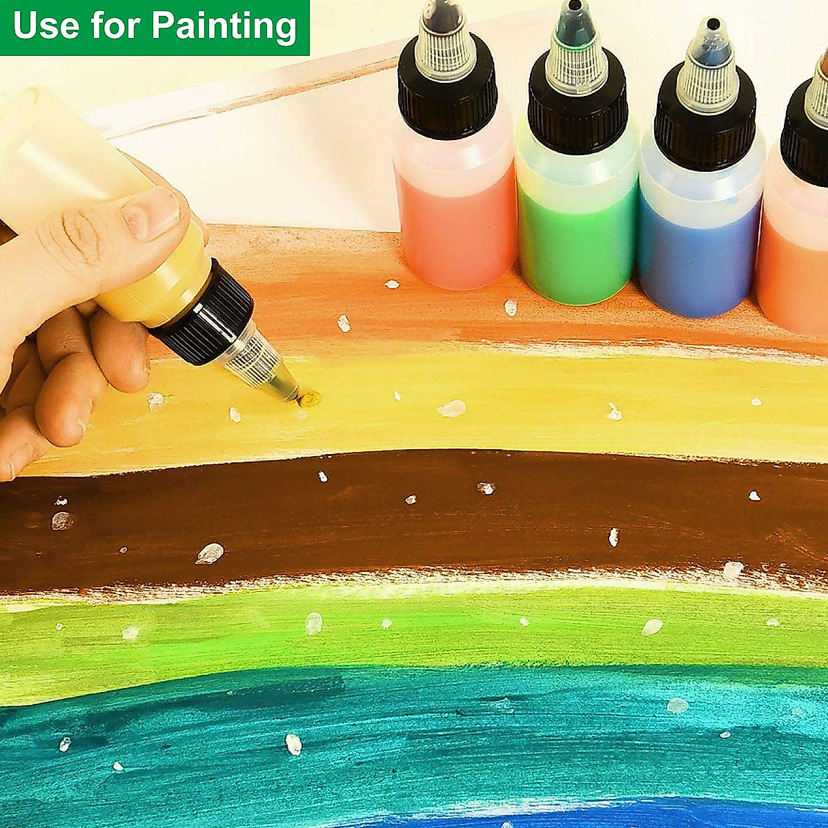 ABuff 32-Pack Clear Dispensing Bottles, 120ml/4 Ounce Plastic Squeeze Condiment Bottles with Twist-on Cap Lids - Round Plastic Squeeze Bottle for Ketchup,Mustard,Olive Oil and More