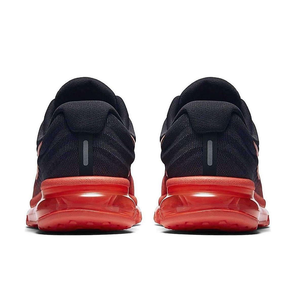 Nike Men's Air Max 2017 Running Shoes-Bright Crimson/Total Crimson-11