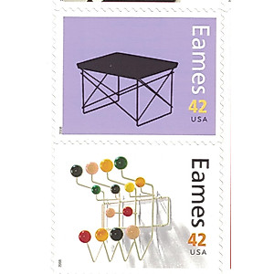 Charles and Ray Eames Collectible Sheet of Sixteen 42 Cent Stamps Scott 4333 By USPS