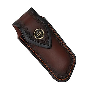 BOGEEL Leather Holsters Folding Pouches Leather Sheath Leather Holsters for Collectors Enthusiasts