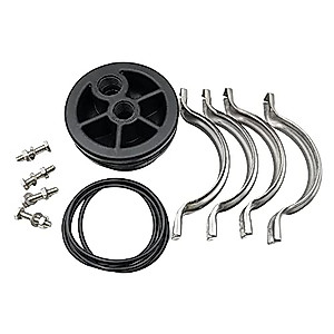 Reverse Osmosis Commercial Stainless Steel Membrane Housing 2.5 x 40 3/8 Feed