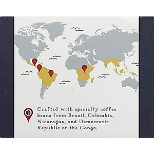 La Colombe Nizza Medium Roast Whole Bean Coffee - 12 Ounce, 4 Pack - Notes of Milk Chocolate, Nuts & Browniewith a Honey-Sweet Roasted Nuttiness