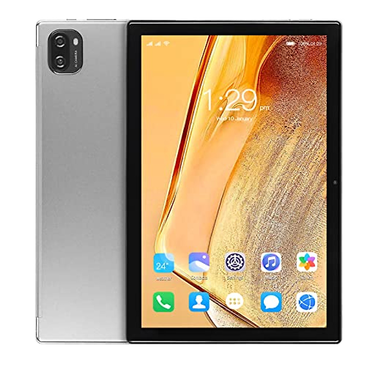 HEEPDD Tablet, 2 in 1 8 Core CPU 4G Network 8GB 256GB Support 10.1 Inch Tablet 7000mAh (US Plug)