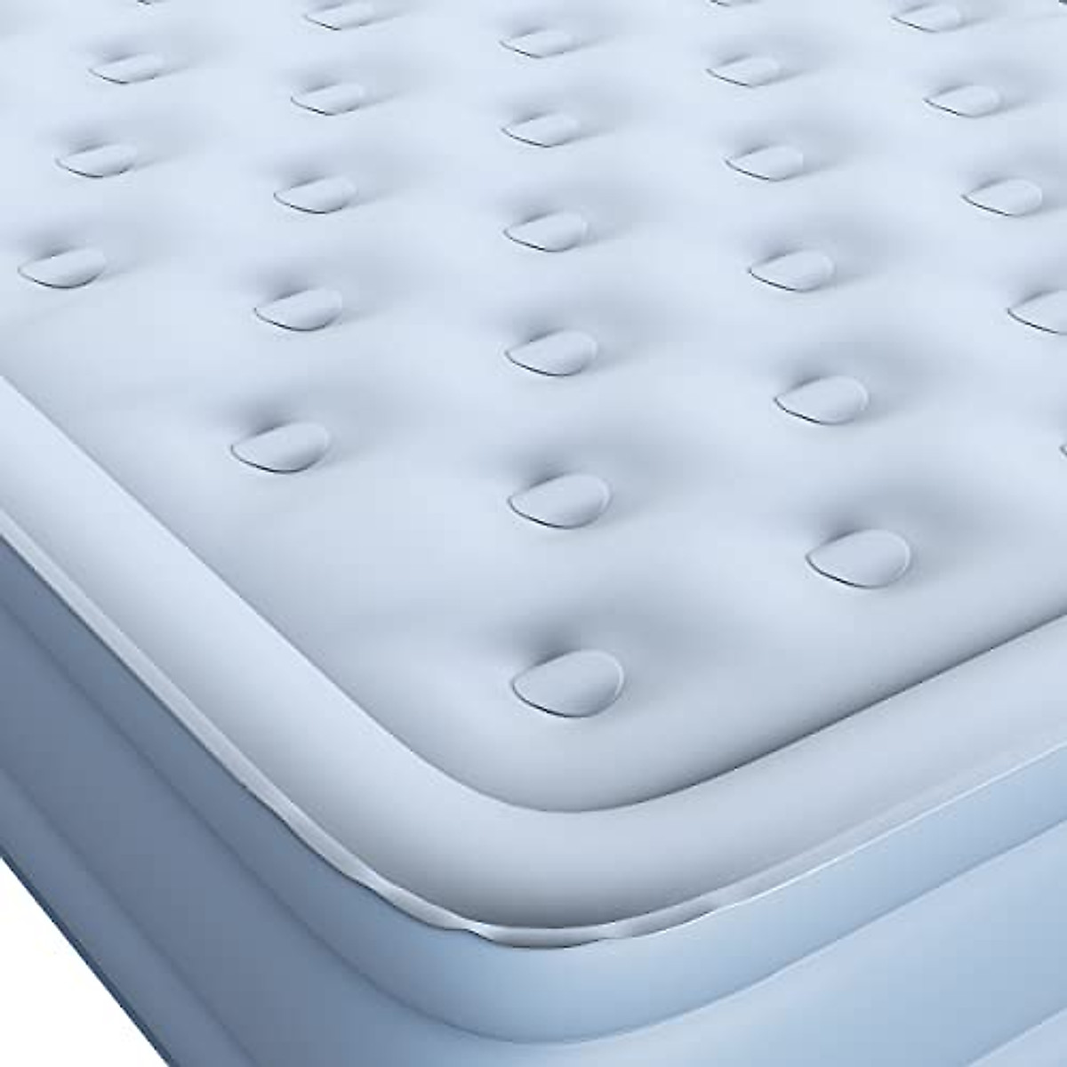 Beautyrest Posture Lux Air Bed Mattress with Express Pump and Raised Edge Support, 15" Full