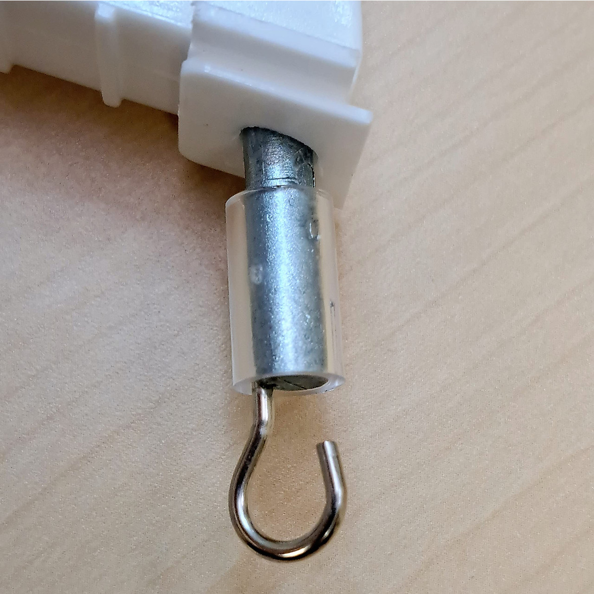 Heavy Duty Square Hole Wand Tilter High Profile for Horizonal Blinds (White, Pack of 1)