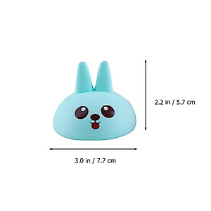 DOITOOL Pressure Drum Massage, 4Pcs Sputum Remover Silicone Palm Chest Percussion Cup Mom Palm Cup Pressure Drum Massage Cup for Burping Expectoration Problem