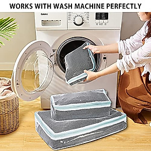 Travel Backpack for Men Women 17 Inch Flight Approved Carry on Backpack Waterproof Large 40L Luggage Daypack Business College Weekender Overnight Laptop Backpack with 3 Packing Cubes, Pink