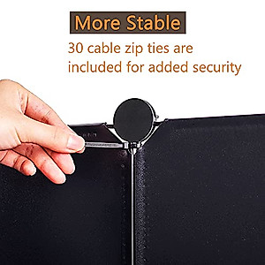 6-Cube Storage Organizer, Closet Organizer Storage shelf Bookcase Bookshelf with Metal Hammer, Storage Cubes Organizer Cabinet for Kids, Closet, Bedroom, Bathroom, (11.8x11.8x11.8 inch), Black