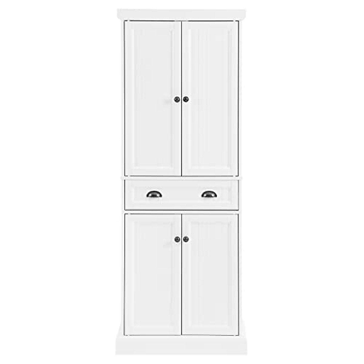Crosley Furniture Shoreline Storage Pantry, White