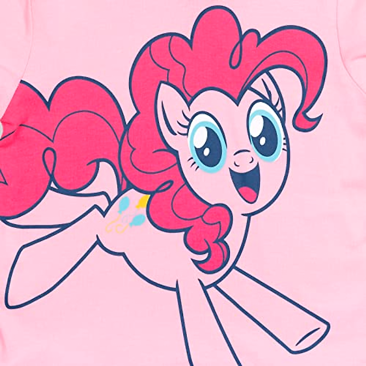 My Little Pony Pinkie Pie Little Girls Cosplay T-Shirt and Leggings 7-8