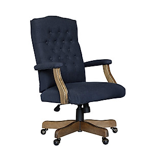 Boss Office Products Executive Commercial Chair, Navy