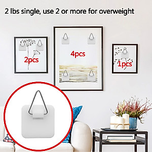 RESHANG 20pcs 1.25 Inch Plate Hangers for The Wall and Hangers Kit, Wall Plate Hangers for Home Office Photo Frames and Decorative Plates Board Painting