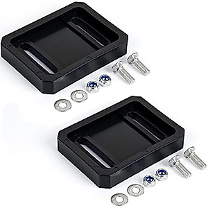 BlueStars 784-5580 Snow Thrower Plastic Slide Shoe Skid Shoes with Mounting Hardware - for MTD Cub Cadet Yardman 2-Stage Snow Blowers - Replaces 784-5580-0637 784-5580-0638 784-5580-0662 - Pack of 2