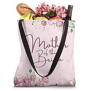 Mother Of The Bride Pink Cherry Blossom Floral Tote Bag