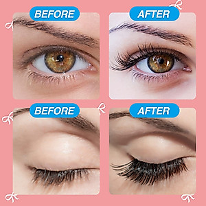 Ailun Magnetic Eyeliner and Eyelashes Kit Volume Fluffy Natural look False Eyelashes 5 Pairs Wispies Long Extension Eyelashes with Tweezers,Easy to Wear,Resuable and No Glue