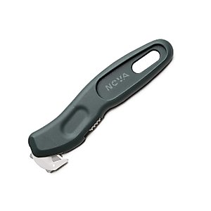 Nova Nex Cutter with Replaceable Head, Ergonomic Box Cutter, Stretch Film Shrink Wrap Cutter Safety Knife