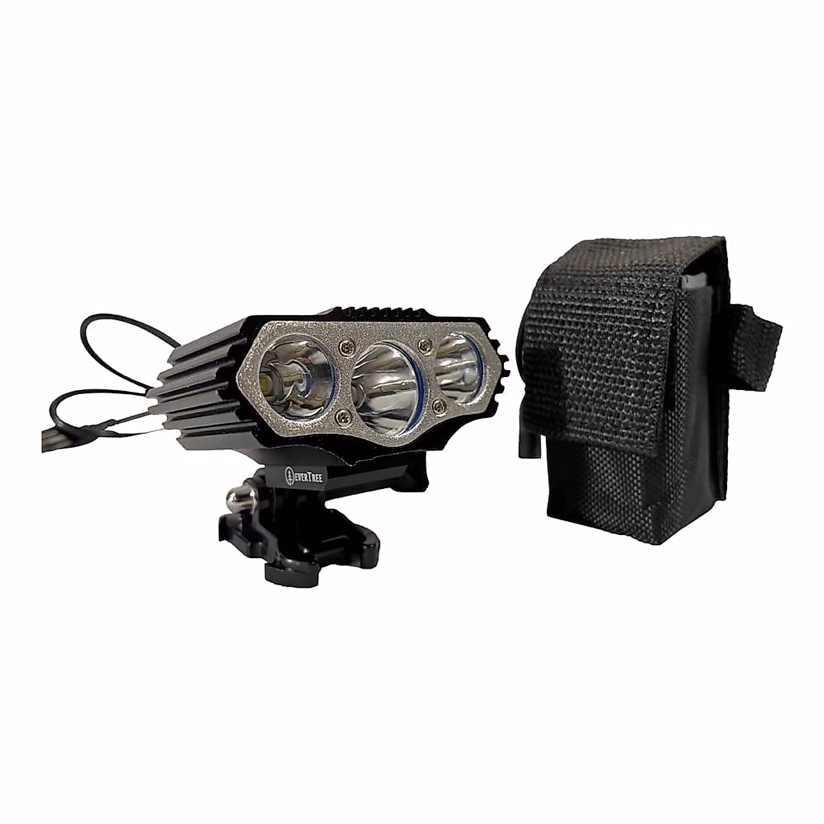 Night Owl Helmet Light Kit with 10pc GoPro Compatible Mount System, Powerful 3000 Lumen LED Riding Light Mount-Anywhere Motorcycle, Bicycle, Ski, Snowmobile, Dirt Bike & More - USA Based