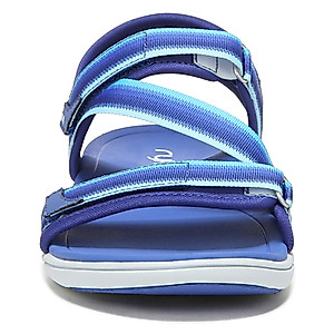 Ryka Women's Savannah III Strappy Sandal Sodalite Blue 8.5 W