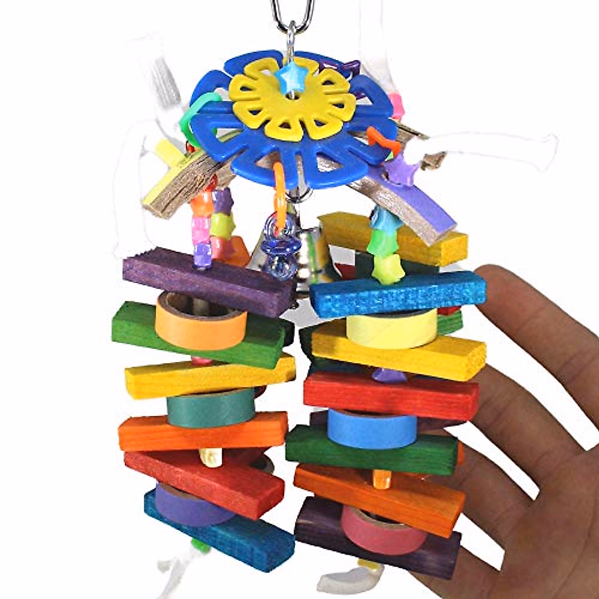 Bonka Bird Toys 00691 Thing-A-Ma-Bob Chewy Bird Toy