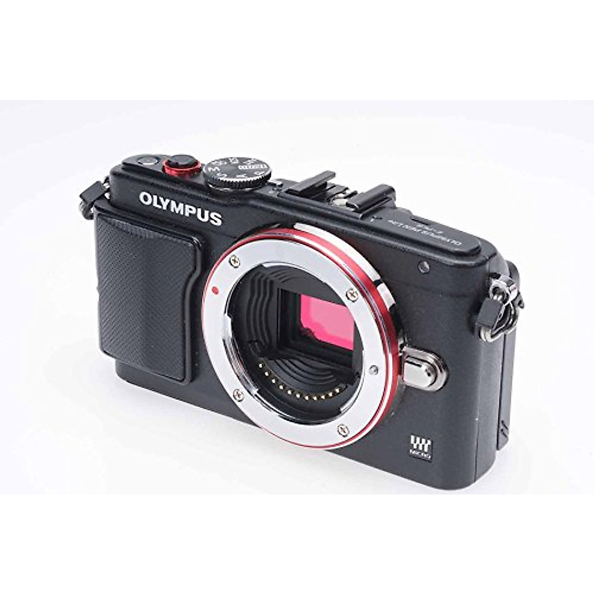 Olympus Pen Lite E-PL6 Digital Camera Body Only (Black)