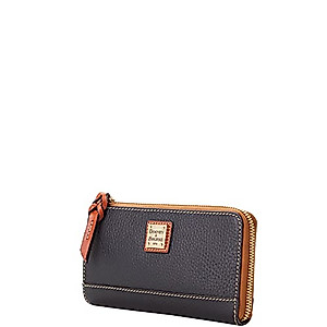 Dooney & Bourke Pebble Grain Folded Zip Wristlet
