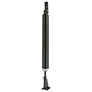 Prime-Line MP5073 Pneumatic Door Closer, 10-3/8 In., Painted Black, Adjustable, Medium Weight (Single Pack)