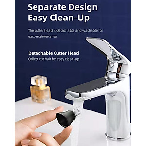 Ear and Nose Hair Trimmer Clipper Professional Painless Eyebrow & Facial Hair Trimmer for Men Women, Battery-Operated Trimmer