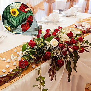 Floral Foam Cage, 3 Pack Floral Foam Blocks for Fresh Flower, Flower Holder with Floral Foam, Cage Bowl Flower Foam for Artificial Flower Arrangement, and Wedding Holiday Decorations