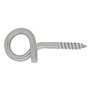 National Hardware N260-152 Q Hangers Ceiling Hanging String Lights More Sturdy Than Cup Hooks, Stainless Steel
