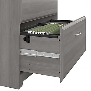 Bush Furniture Cabot 2 Drawer Lateral File Cabinet, Modern Gray