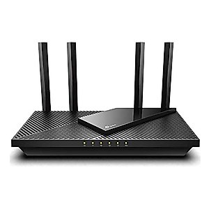 TP-Link AX1800 WiFi 6 Router (Archer AX21) – Dual Band Wireless Internet Router, Gigabit Router, USB port, Works with Alexa - A Certified for Humans Device