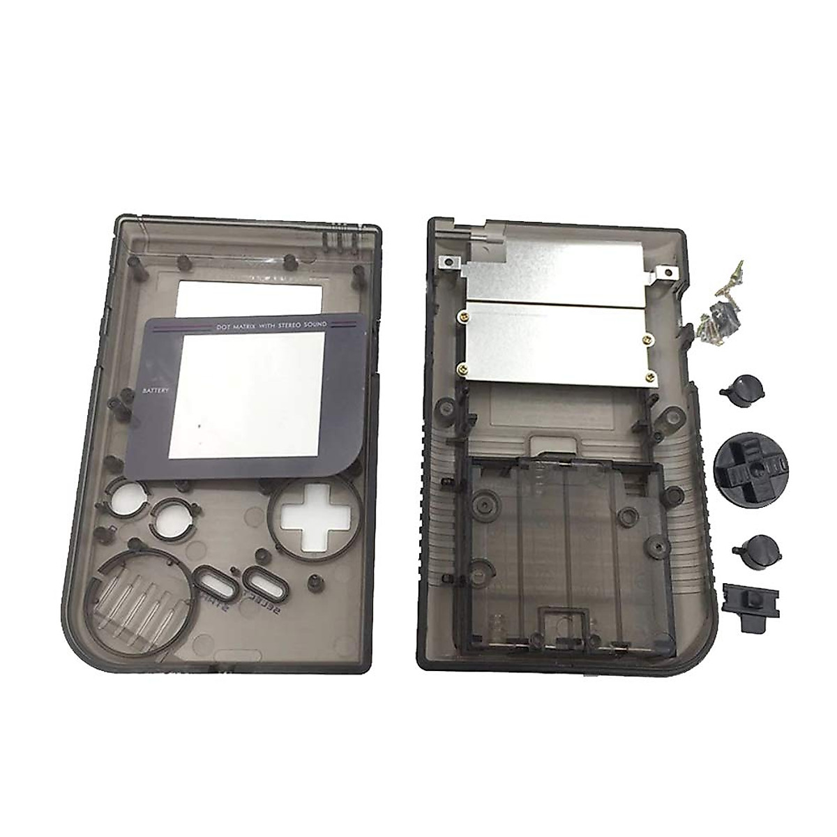 Smoke Gray Third Party Replacement Shell for Gameboy DMG-01