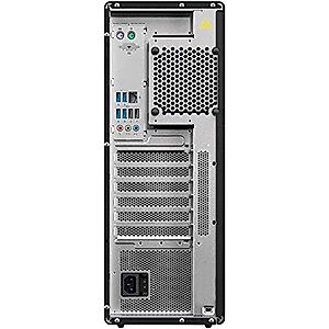 PCSP ThinkStation P520 - Windows 11 Pro Computer Tower with Intel Xeon W-2123 4-Core Processor, 2TB NVMe M.2 SSD, 32GB RAM, and Quadro M2000 Graphics Card (Renewed)