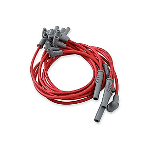 MSD 35379 Super Conductor Spark Plug Wire Set, Chevy 366-454 w/HEI Cap