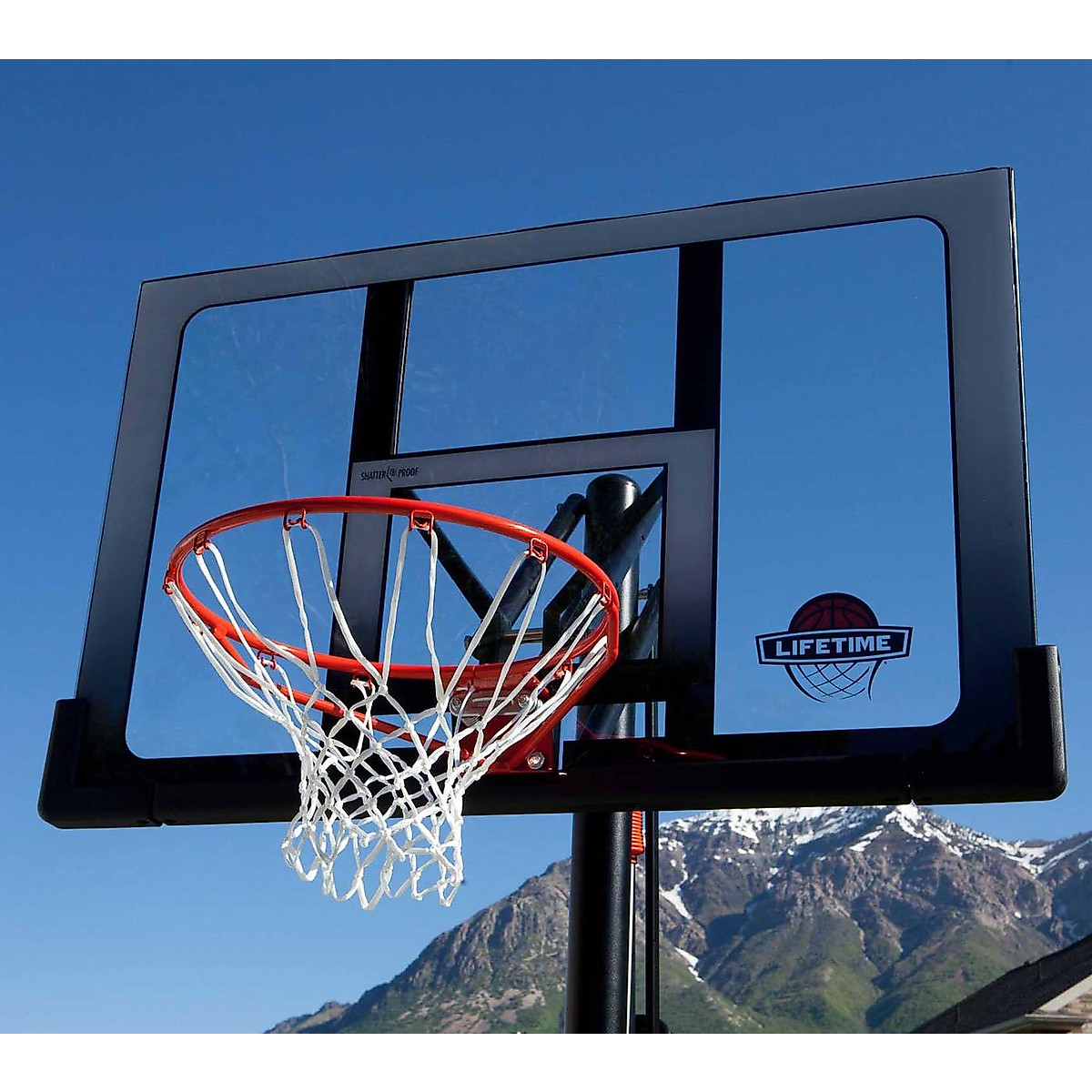 Lifetime Portable Basketball System with Shatterproof Backboard (52" Polycarbonate)