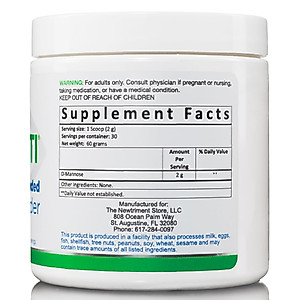 Goodbye UTI Premium D-Mannose Powder | Pure | Natural Urinary Tract Health | 30-Day Supply | Made in USA | Vegan