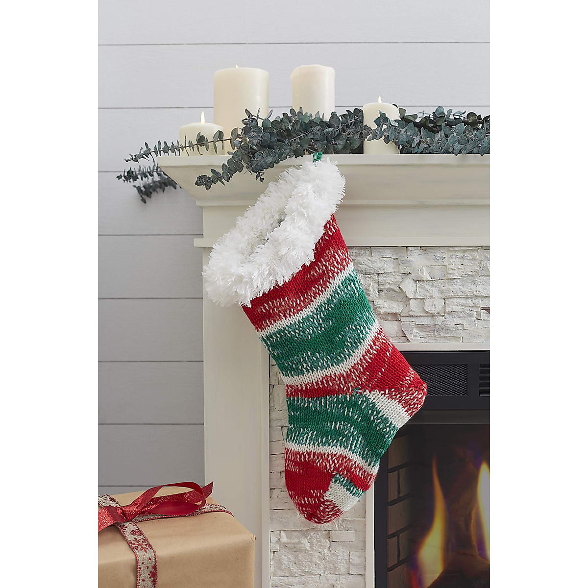 RED HEART Super Saver Yarn, Fair Isle-Calm