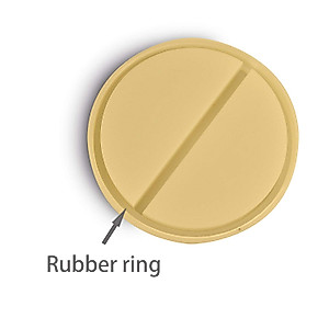 2 Pack Outdoor Flameless LED Pillar Candles Battery Operated Flickering Lights with Timer Plastic Resin Lights for Christmas Home Garden Decoration Baby Birthday Party Bridal Shower Decor 4x10 Inches