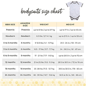 Burt's Bees Baby unisex baby Bodysuits, 3-pack Long & Short-sleeve One-pieces, 100% Organic Cotton Bodysuit, Dusty Dandelions, 3 Months US