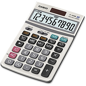 Casio Inc. JF-100BM Standard Function Calculator,Multicolor
