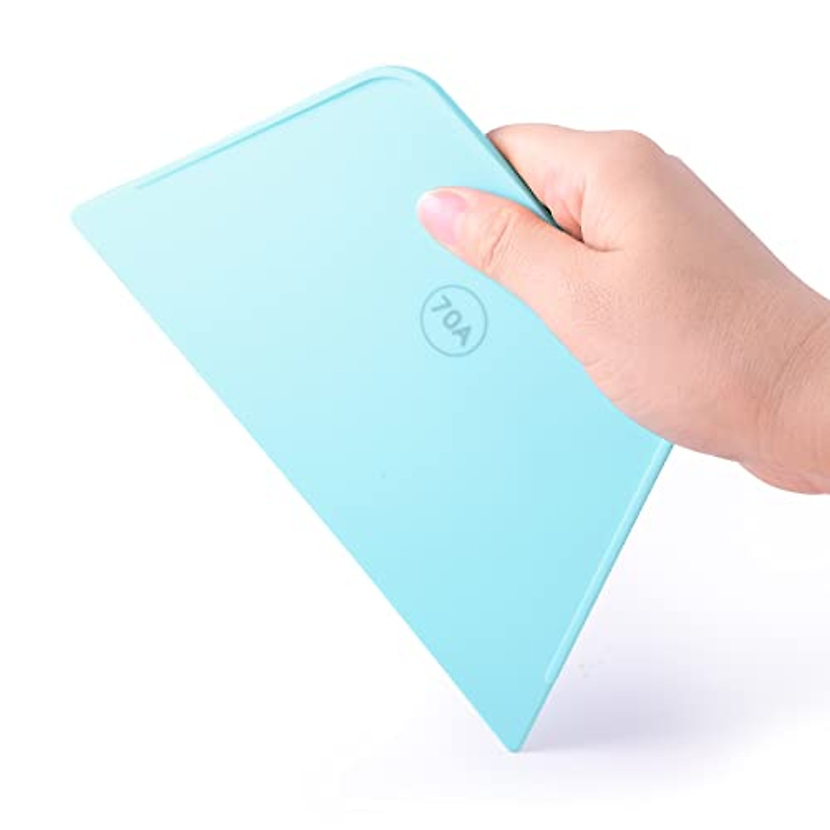 FOSHIO Wallpaper Smoothing Tool, Blue Flexible Wallpaper Squeegee Smoothing Tool for Wallpaper Smoother for Installation, Perfect for Vinyl Crafts, Smoothing Peel and Stick Wall Paper, Window Films