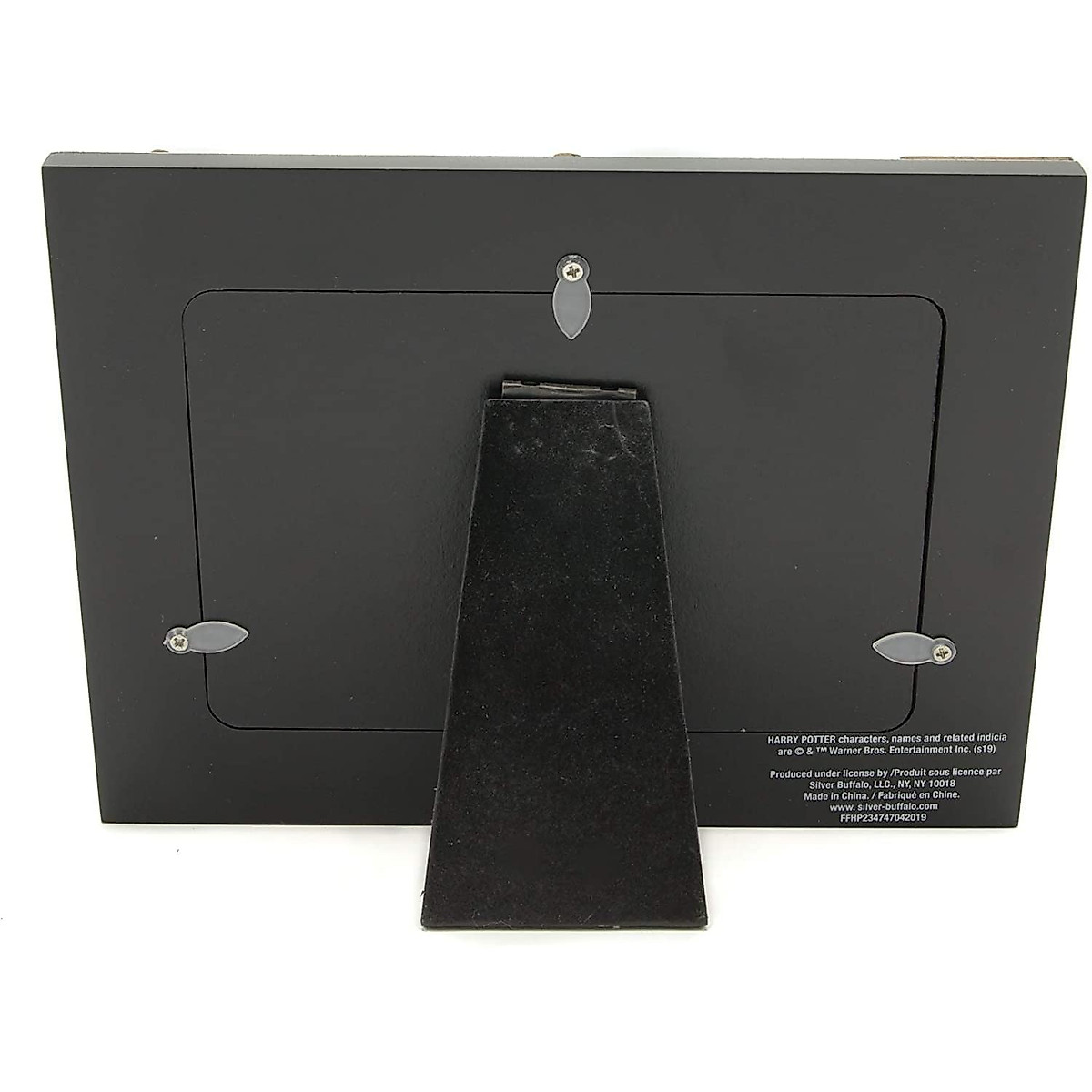 Silver Buffalo Harry Potter Hogwarts House Pride 3D MDF Photo Frame, 4 x 6 Inches