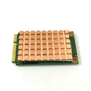 Easycargo M.2 2242 Heatsink Kit, High Performance Copper Heat Sink + Pre-applied 3M 8810 Thermal Conductive Tape for cooling mSATA M.2 2242 SSD Mini-SATA Solid State Disk NGFF 40mm x 26mm x 4mm