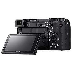 Sony a6400 Mirrorless Digital Camera with 16-50mm Lens Bundle with Extra Sony NPF-W50 Battery, Backpack, Handy Case, Tripod, 2X 64GB Memory Card + More | Sony Alpha 6400