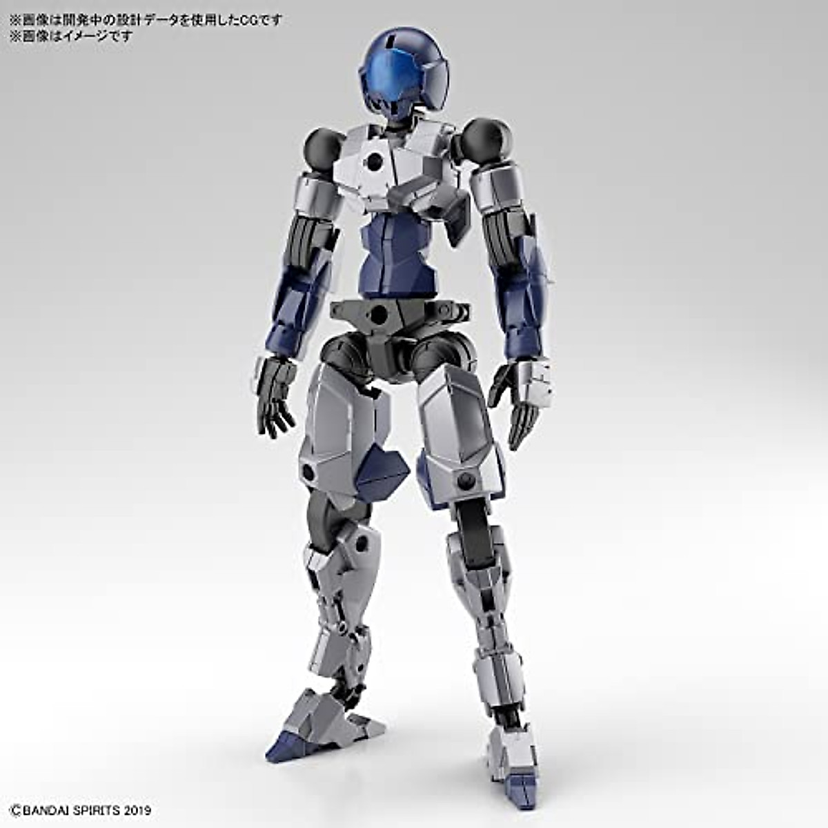 BANDAI Spirits 1/144 EXM-A9k Spinatio, 1/144 inch (30 mm), 1/144 Scale, Color-Coded Plastic Model