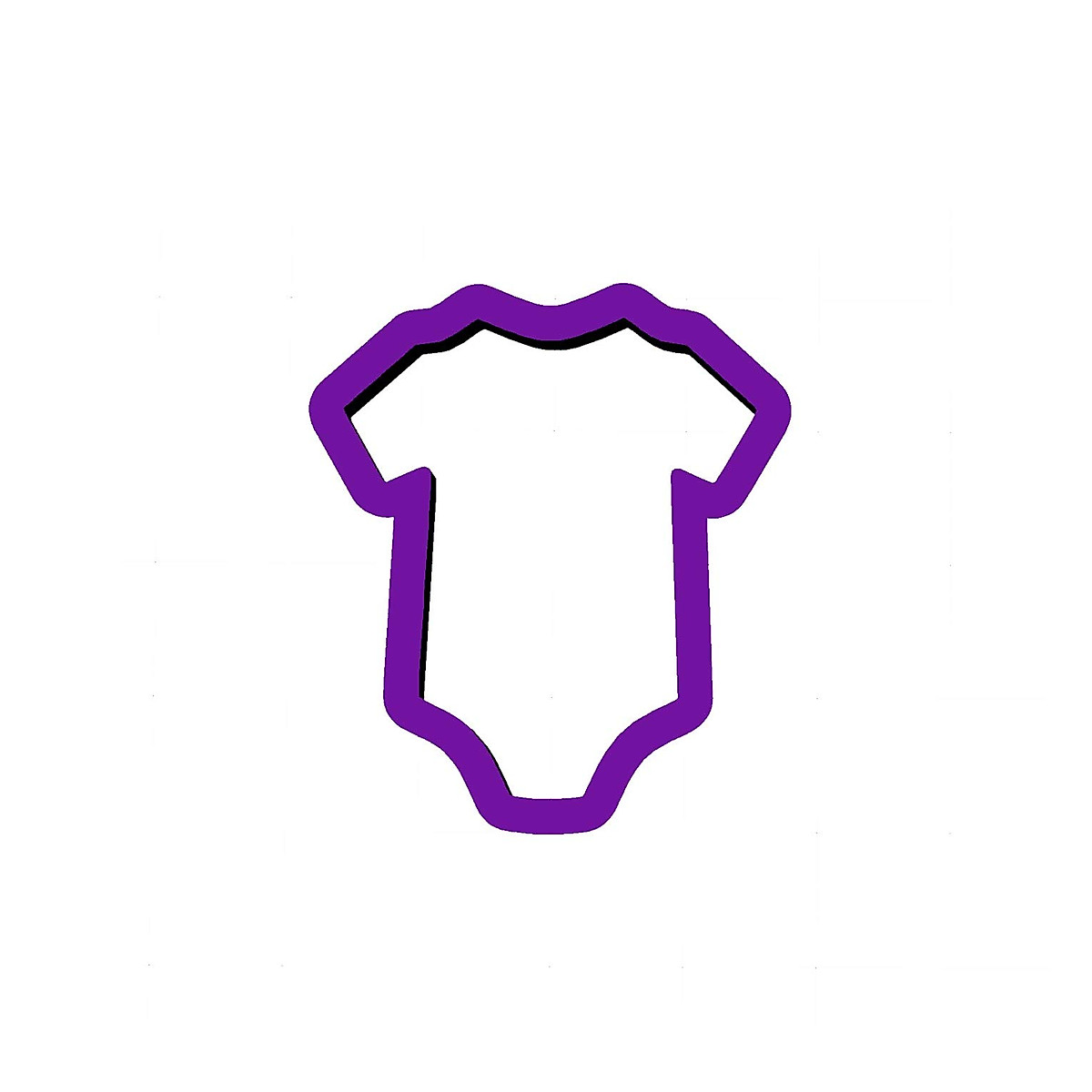 Mini Baby Shower Cookie Cutters - Baby Rattle Cookie Cutter - Baby Bottle Cookie Cutter - Baby Bib Cookie Cutter - Onsie Cookie Cutter