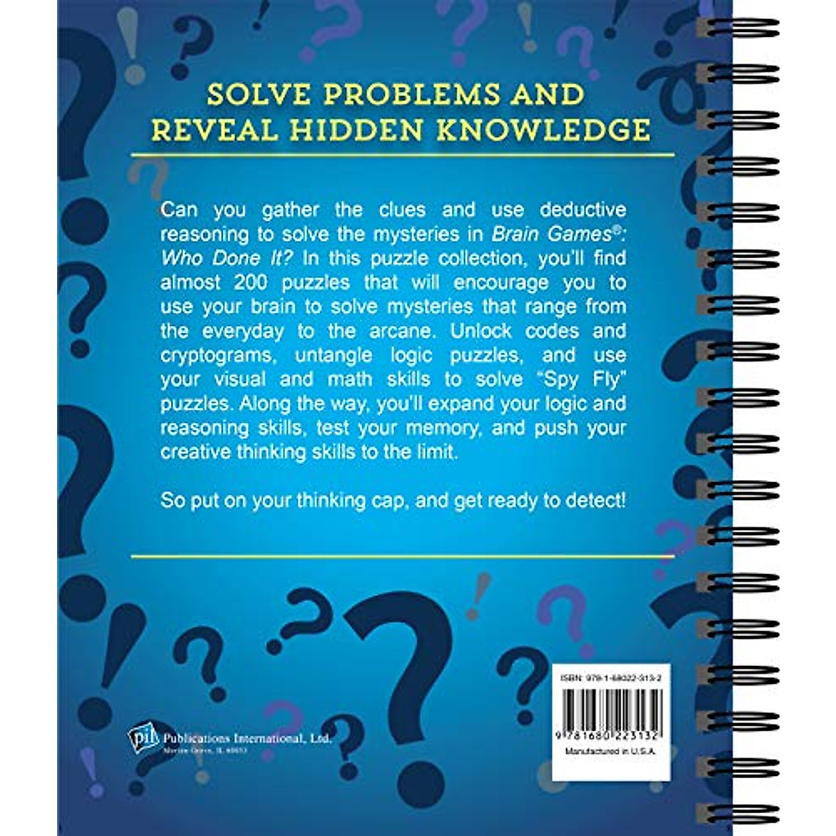 Brain Games - Who Done It?: Solve Mysteries and Unlock Secret Knowledge