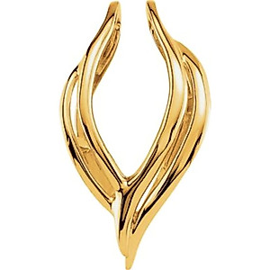 Bonyak Jewelry Sterling Silver Pendant Enhancer