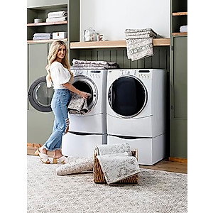 Livabliss x Our PNW Home Rainier Updated Traditional Washable Area Rug, 7'10" x 10'2", Taupe