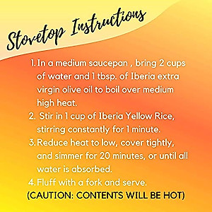 Iberia Yellow Rice 6.25 lb. Bulk Spanish Style Seasoned Rice